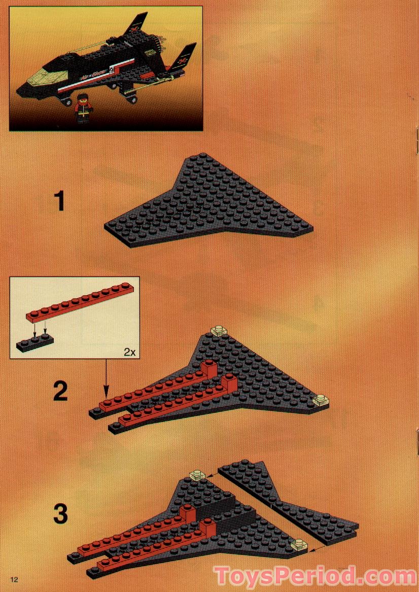 LEGO 6582 Daredevil Flight Squad Instructions and Parts List