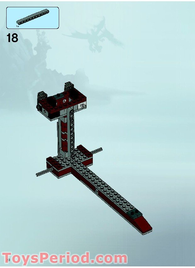 LEGO 7041 Troll Battle Wheel Instructions and Parts List