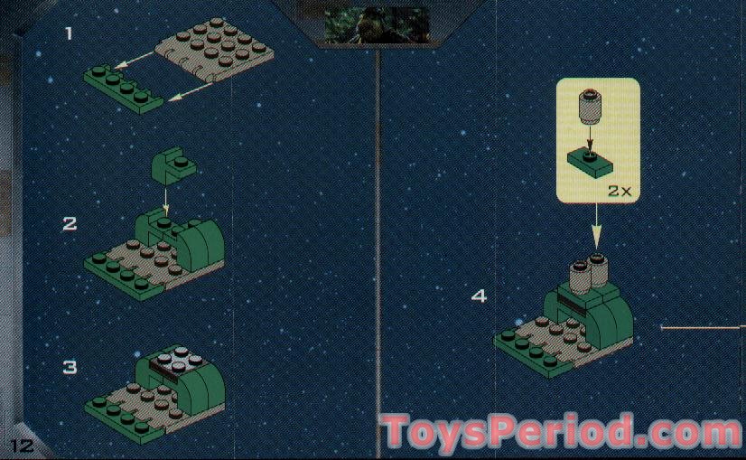 LEGO 7124 Flash Speeder Instructions and Parts List