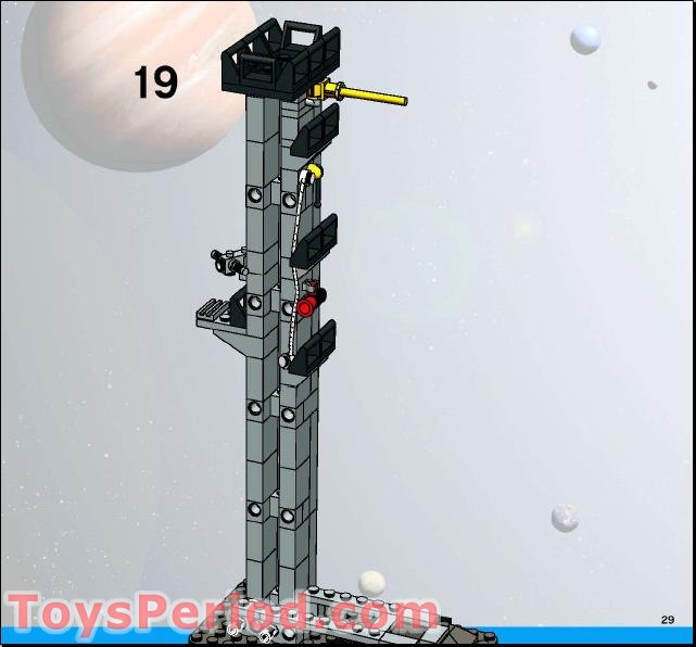 LEGO 7469 Mission to Mars Instructions and Parts List