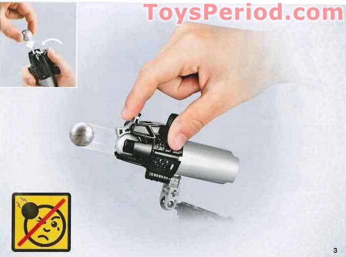 LEGO 8686 Toa Lewa Instructions and Parts List