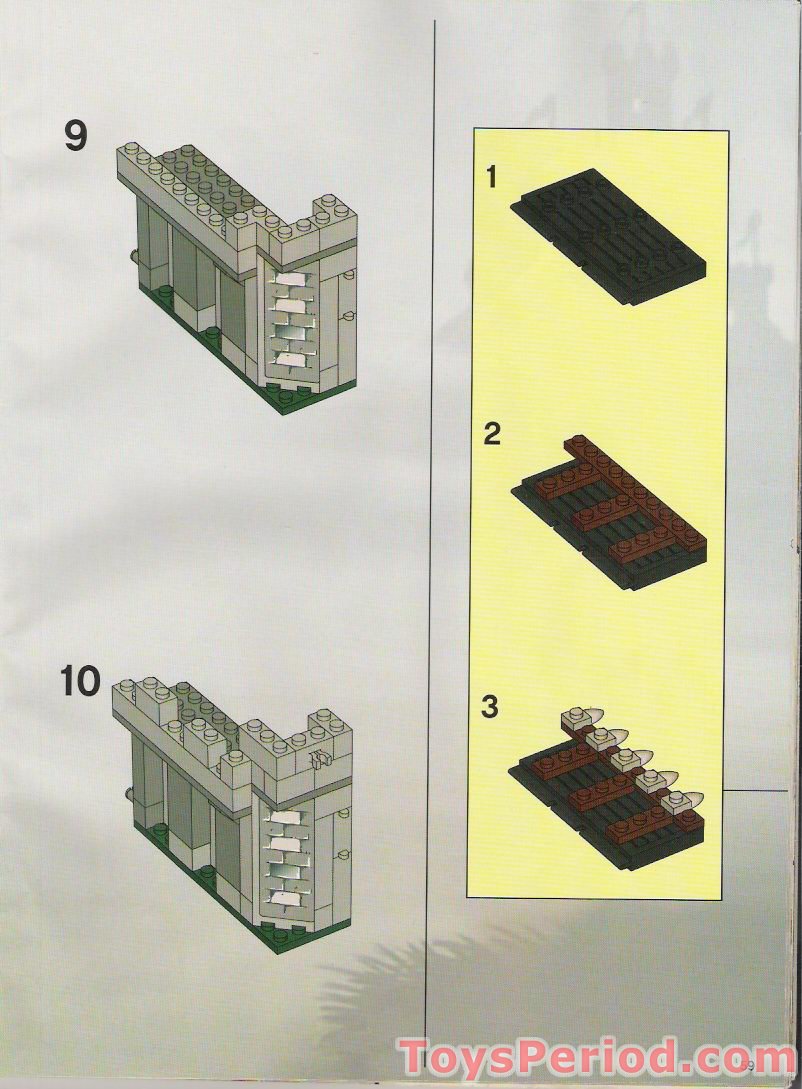 LEGO 8823 Mistlands Tower Instructions and Parts List