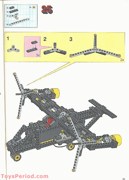 LEGO 8082 Multi Control Set Instructions and Parts List