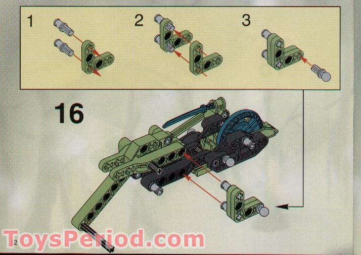LEGO 8509 Swamp Instructions and Parts List