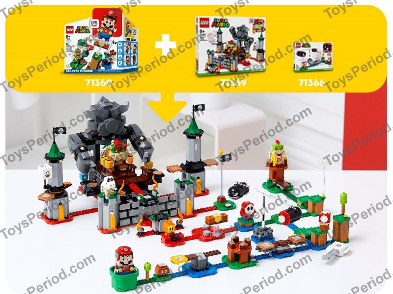 LEGO 71366 Boomer Bill Barrage - Expansion Set Parts List