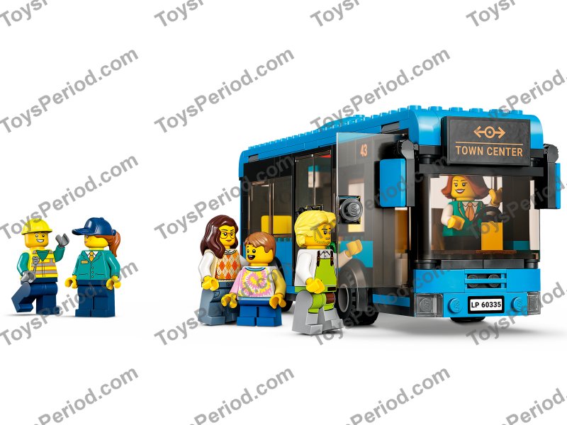 LEGO 60335 Train Station Set Parts List