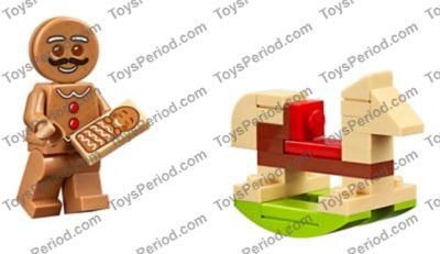 LEGO 10267 Gingerbread House Set Parts List