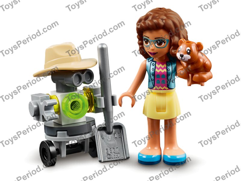 LEGO 41425 Olivia's Flower Garden Set Parts List