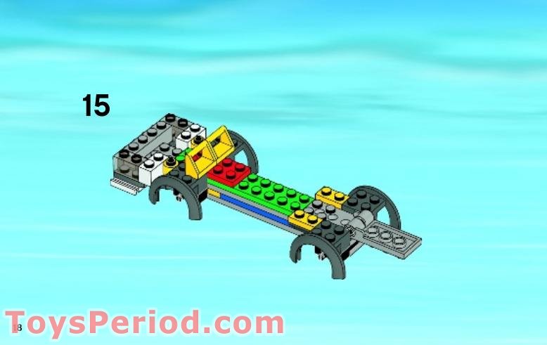 LEGO 4432 Garbage Truck Instructions and Parts List