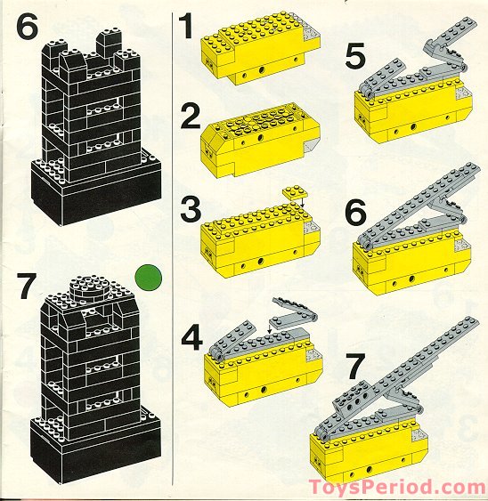 LEGO 912 Universal Building Set Instructions and Parts List