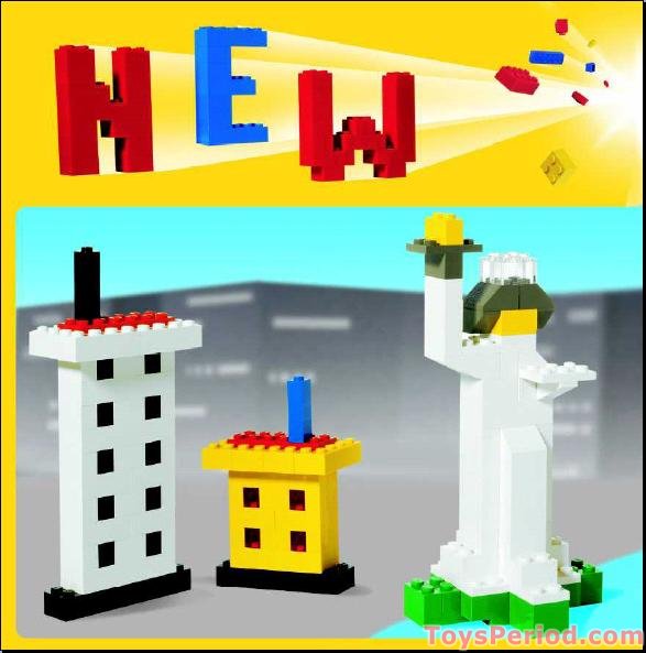 LEGO 4028 World of Bricks Blue Bucket Instructions and Parts List