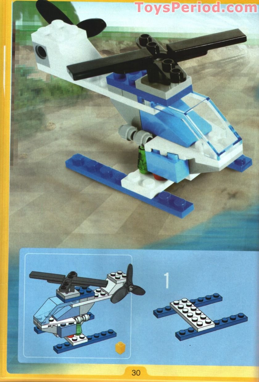 LEGO 4098 High Flyers Instructions and Parts List