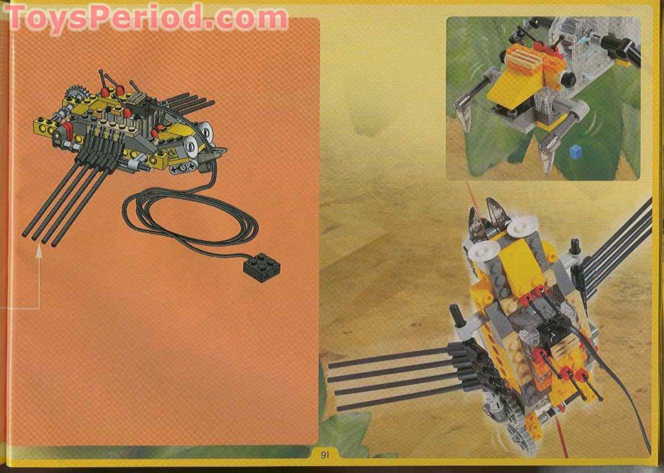 LEGO 4094 Motor Movers Instructions and Parts List