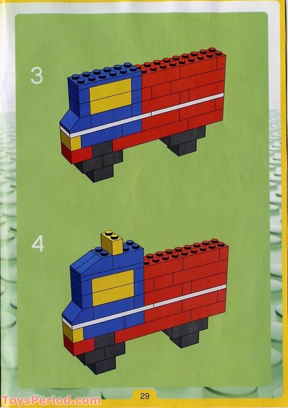 LEGO 4497 Pretend and Create Instructions and Parts List