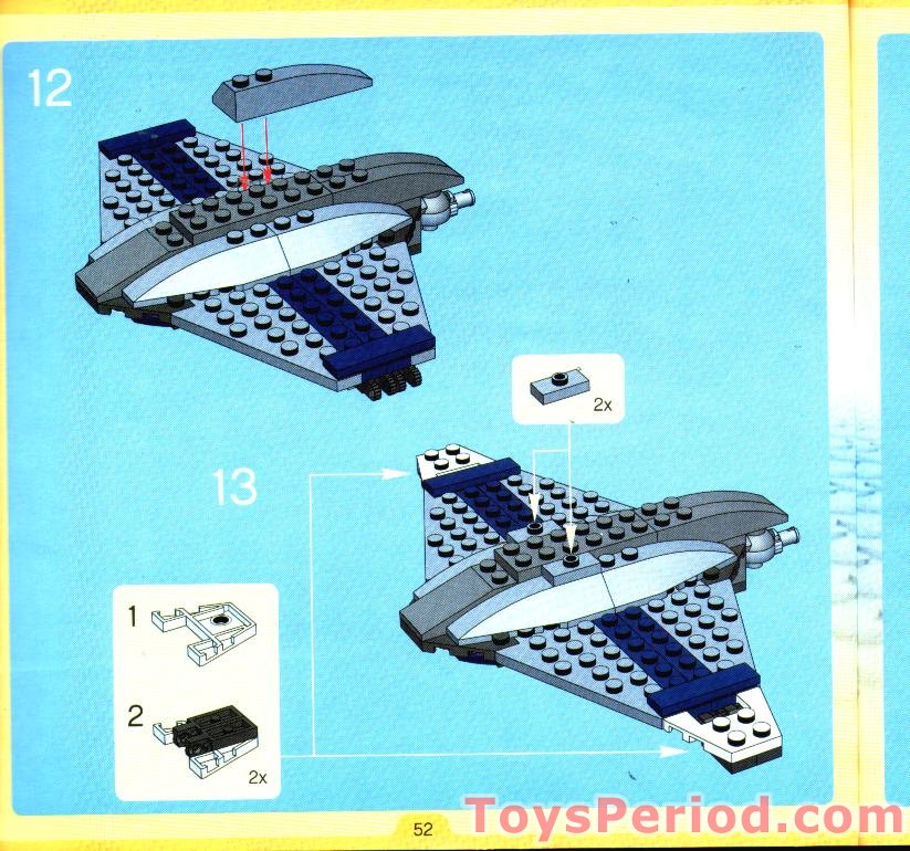 LEGO 4506 Deep Sea Predators Instructions and Parts List