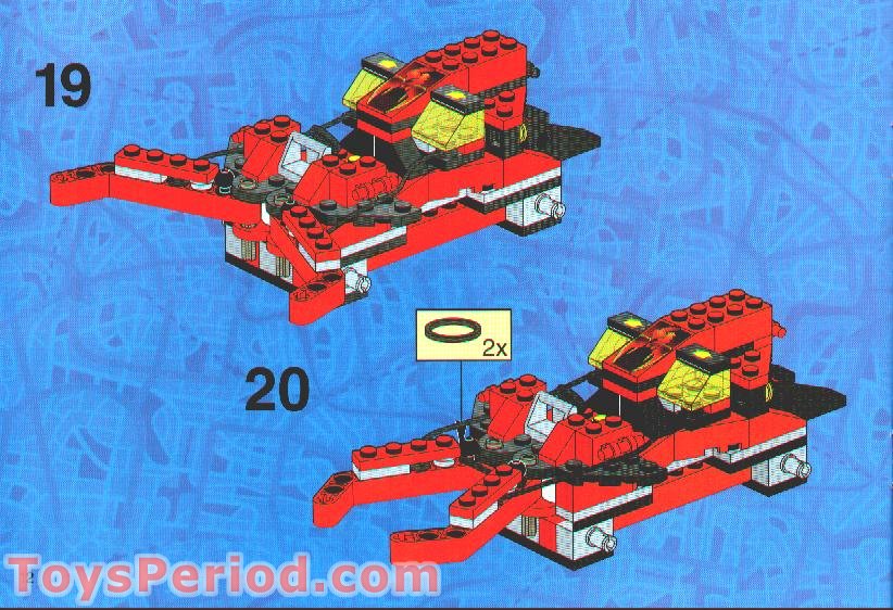 LEGO 6713 Grip 'n' Go Challenge Instructions and Parts List