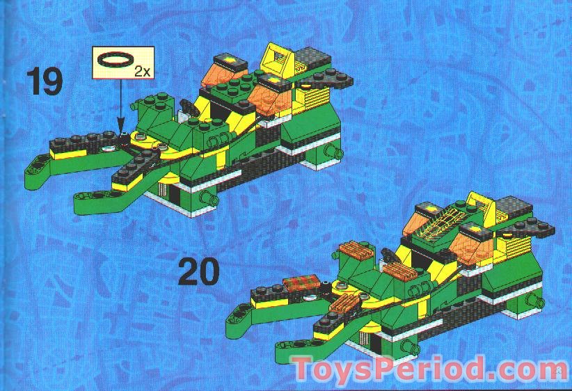 LEGO 6713 Grip 'n' Go Challenge Instructions and Parts List