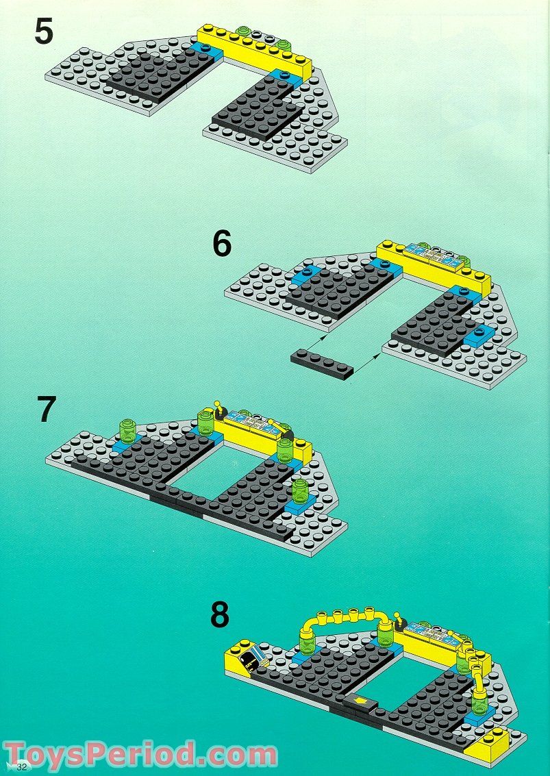 LEGO 6199 Hydro Crystalization Station Instructions and Parts List