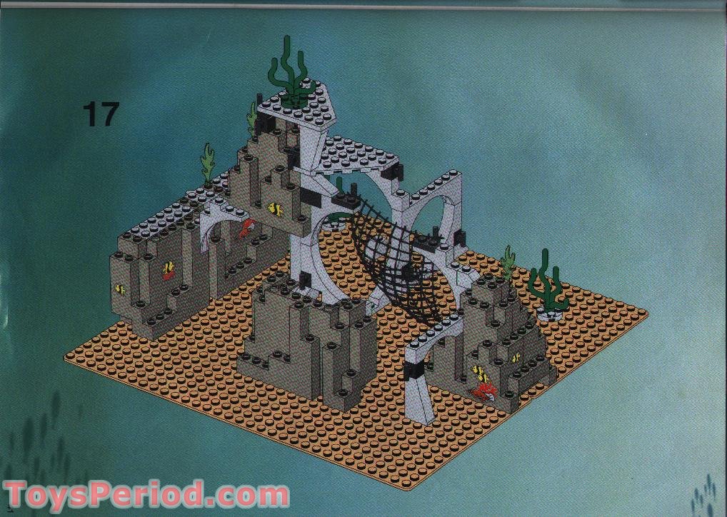 LEGO 6560 Diving Expedition Explorer Instructions and Parts List