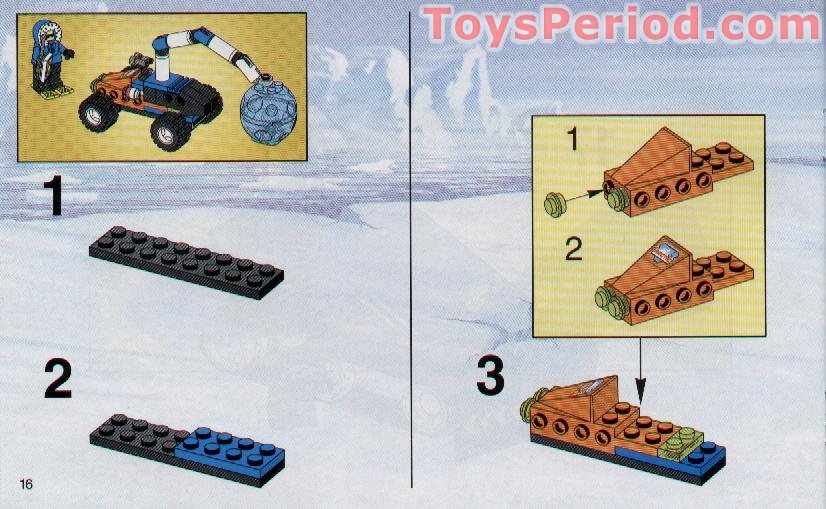 LEGO 6573 Arctic Expedition Set Parts Inventory and Instructions - LEGO ...