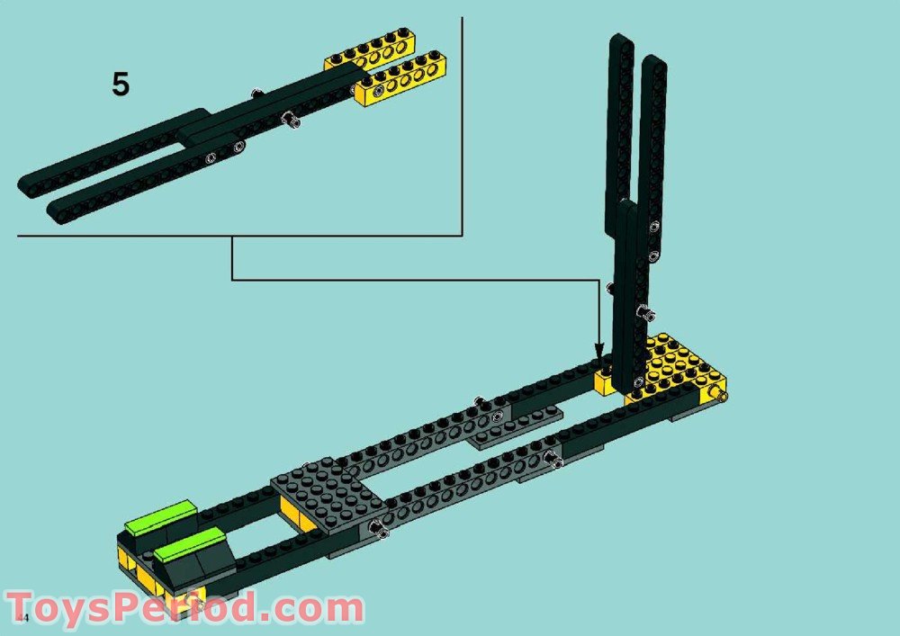 LEGO 8108 Mobile Devastator Instructions and Parts List