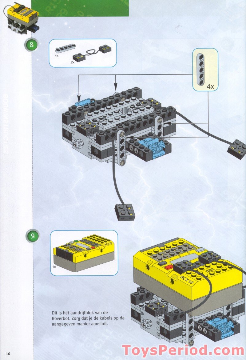 LEGO 9747 Robotics Invention System, Version 1.5 Instructions and Parts ...