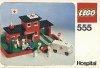 LEGO 555-1 Hospital Instructions and Parts List