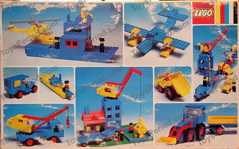 LEGO 911 Universal Building Set Instructions and Parts List