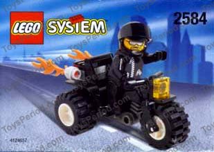 LEGO 2584 Biker Bob Instructions and Parts List