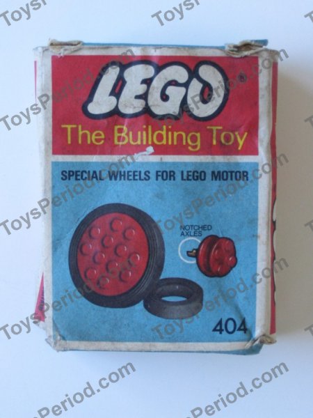 LEGO 404-2 Hubs and Tires Set Parts List