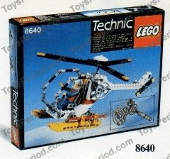 LEGO 8640 Polar Copter Instructions and Parts List