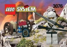 LEGO 3076 Kabaya Promotional Set - White Ninja's Attack Cart ...