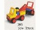 LEGO 393-2 Tow Truck Set Parts List