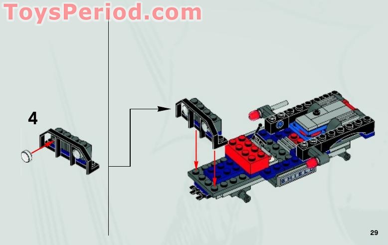 LEGO 6867 Loki's Cosmic Cube Escape Instructions and Parts List
