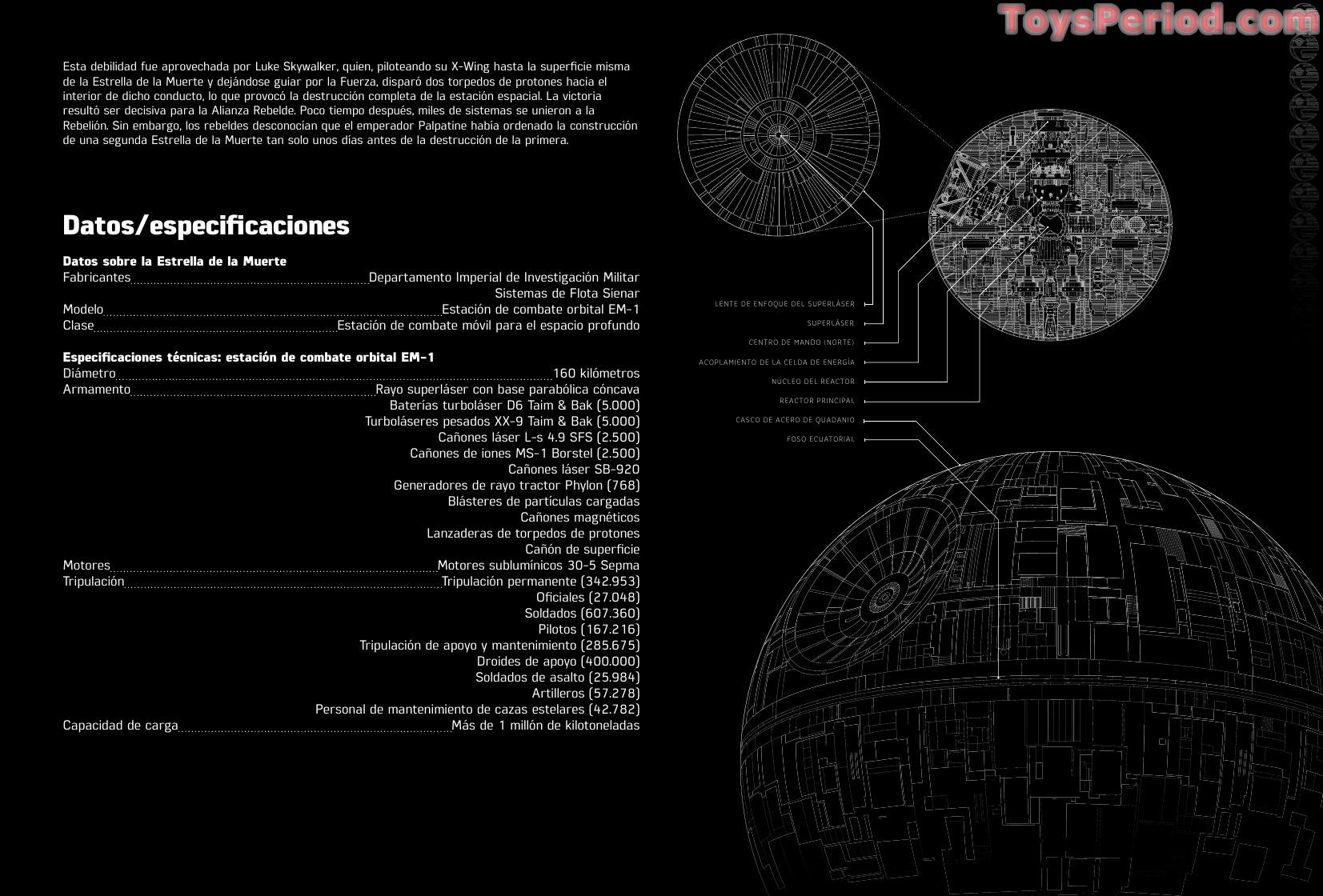 LEGO 75159 Death Star Instructions and Parts List