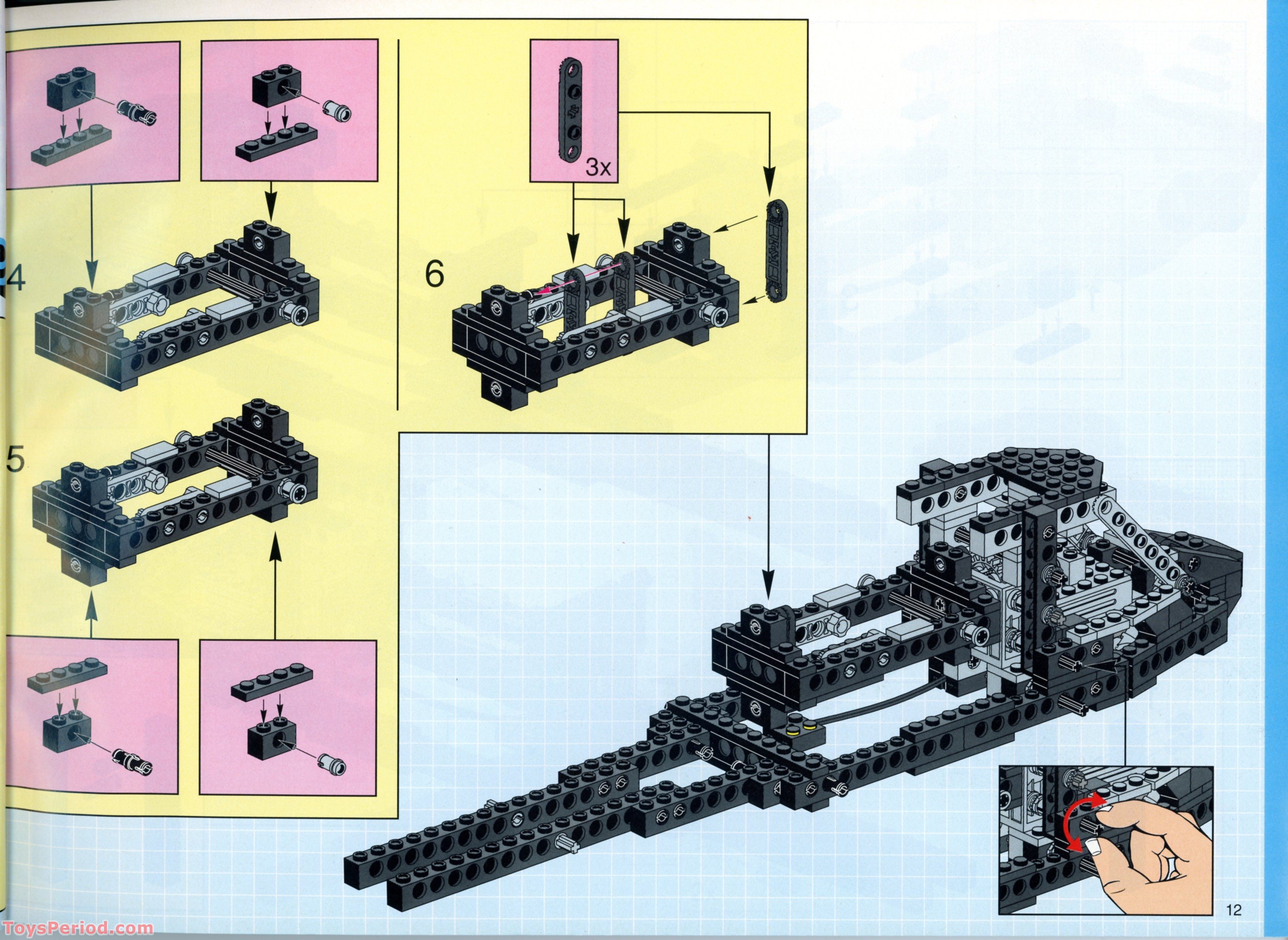 LEGO 8485 Control Center II Instructions and Parts List