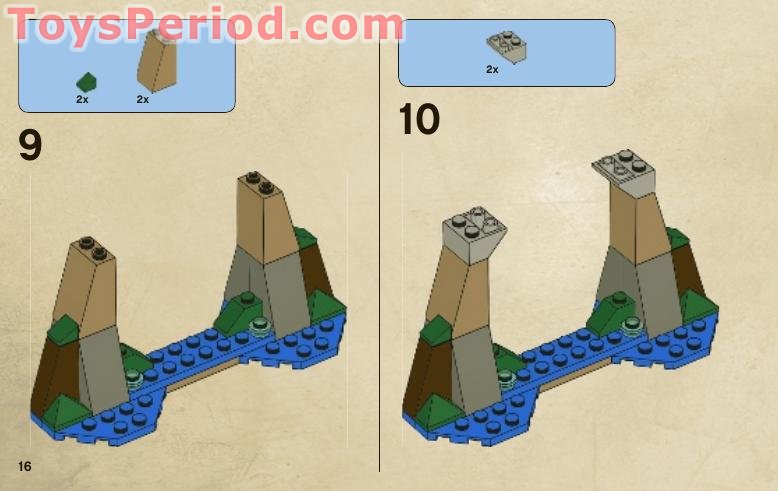 LEGO 4192 Fountain of Youth Instructions and Parts List