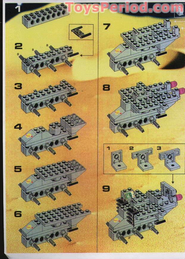 LEGO 1593 Super Model Instructions and Parts List