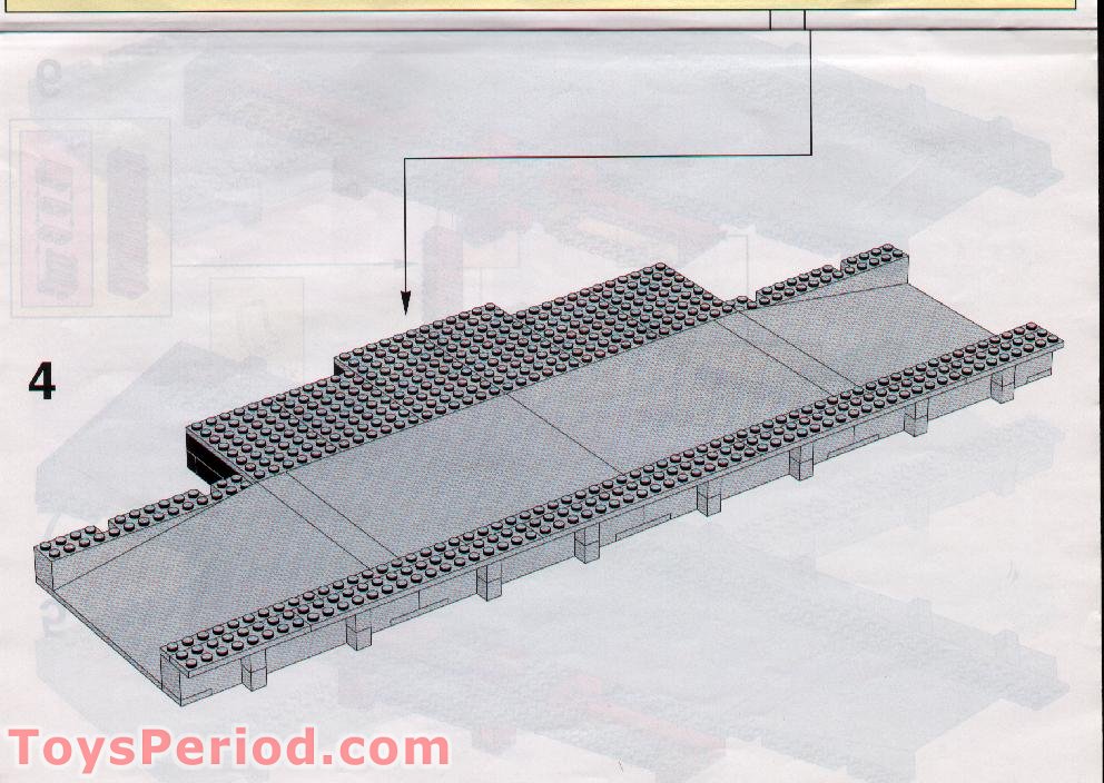 LEGO 2150 Train Station Instructions and Parts List