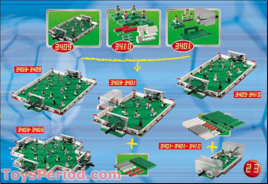 LEGO 3407 Red Bus Instructions and Parts List