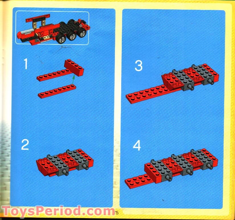 LEGO 4883 Gear Grinders Instructions and Parts List