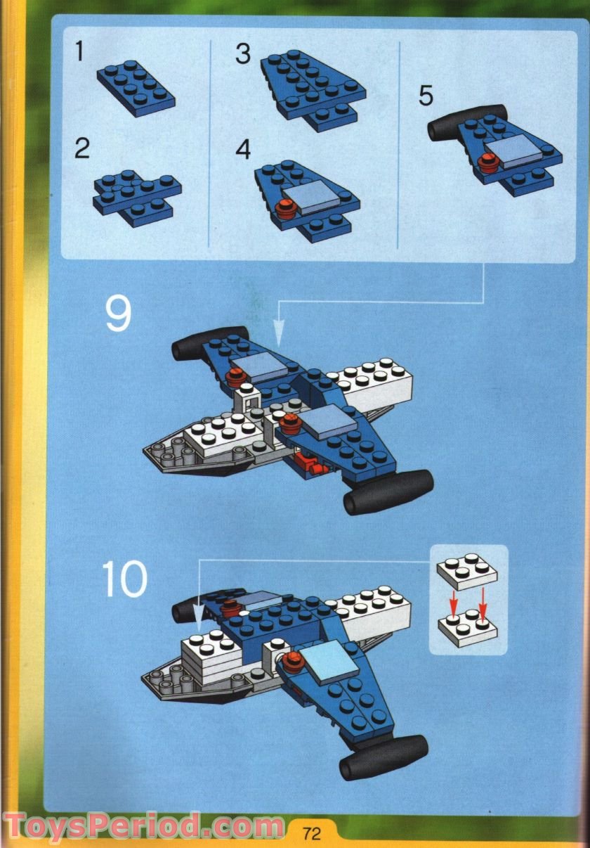 LEGO 4098 High Flyers Instructions and Parts List