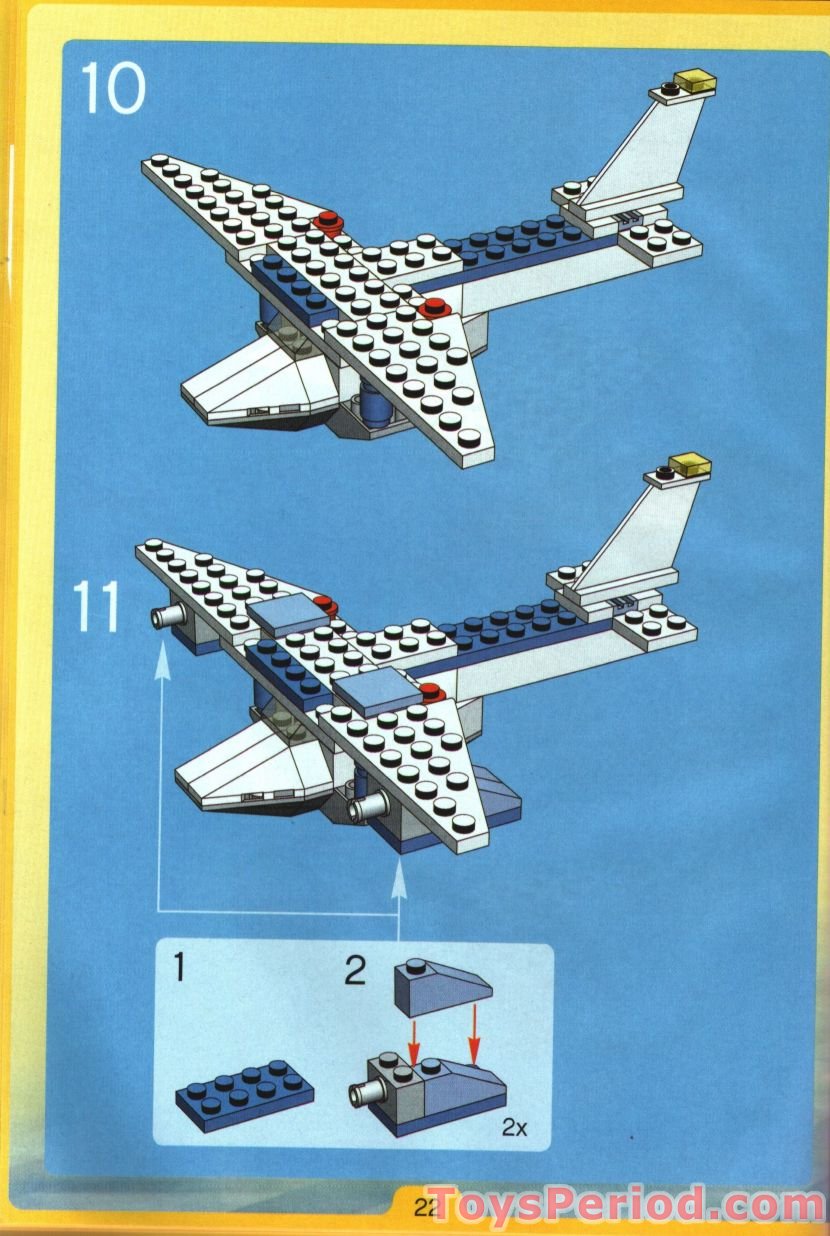 LEGO 4098 High Flyers Instructions and Parts List