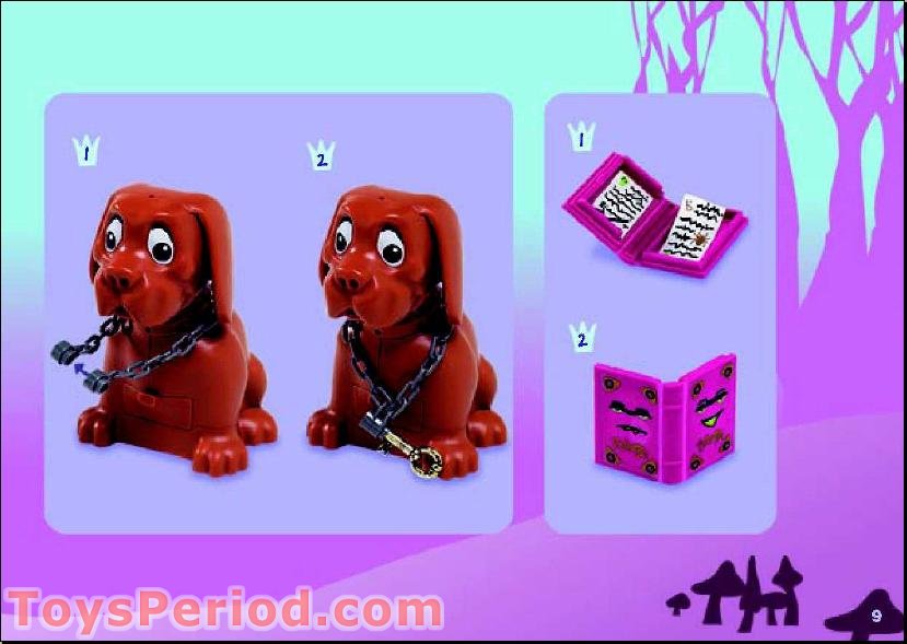 LEGO 5962 The Tinderbox Instructions and Parts List