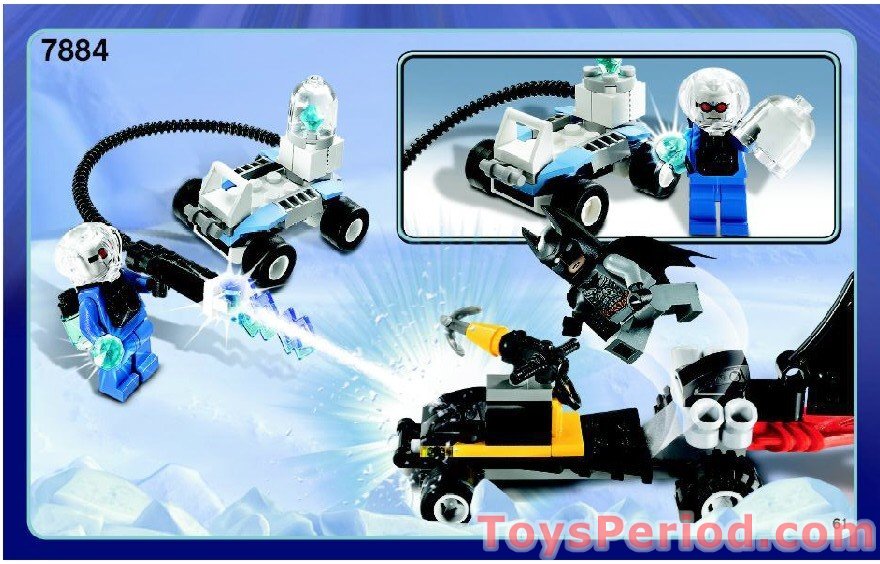 LEGO 7885 Robin's Scuba Jet: Attack of the Penguin Instructions and ...