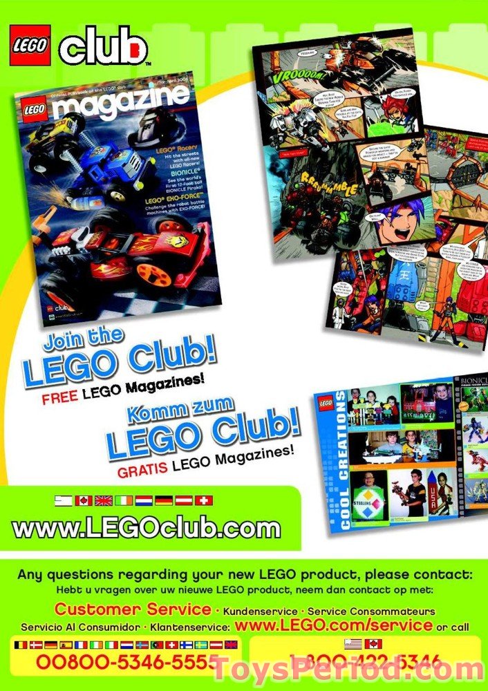 LEGO 8144-1 Ferrari 248 F1 Team (Schumacher) Instructions and Parts List