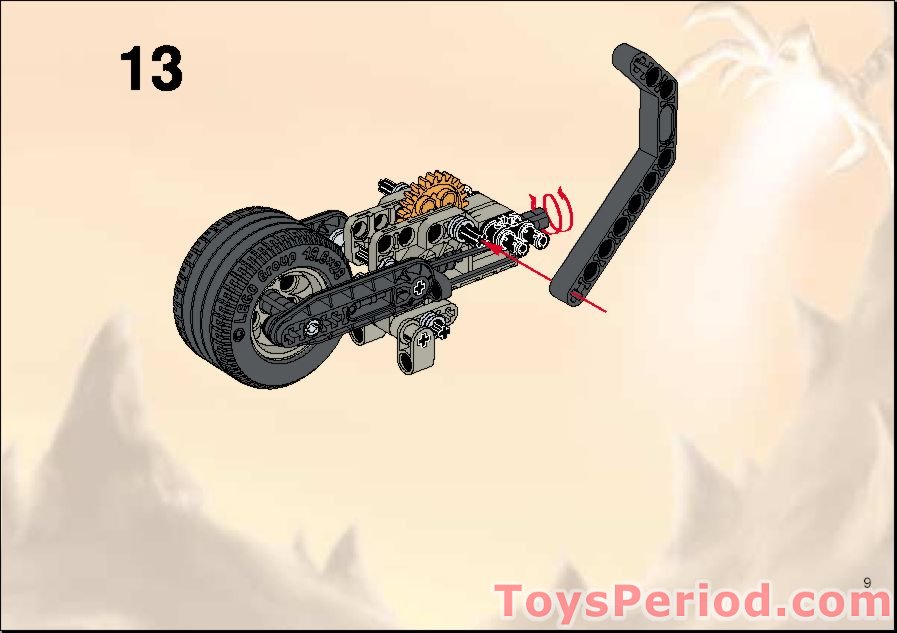 LEGO 8516 The Boss Instructions and Parts List