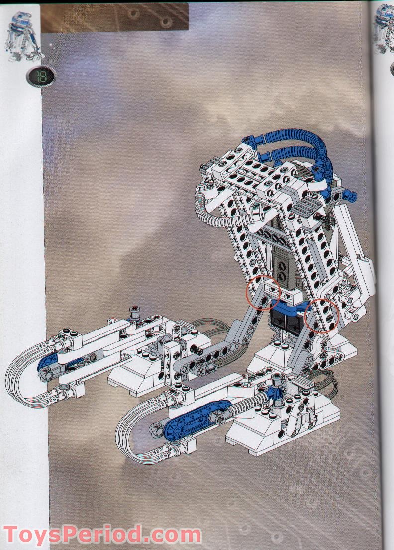 LEGO 9748 Droid Developer Kit Instructions and Parts List