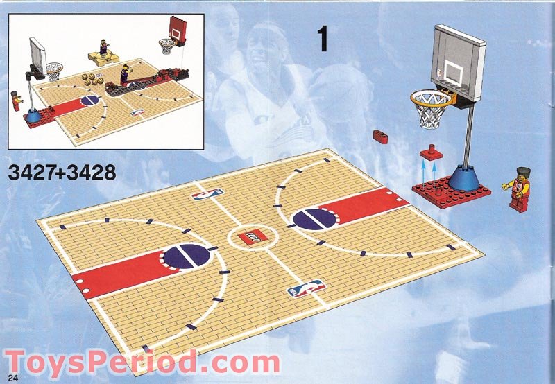 LEGO 3428 One vs One Action Instructions and Parts List