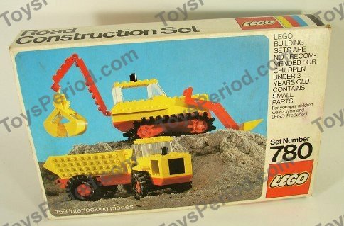LEGO 780 Road Construction Set Parts List